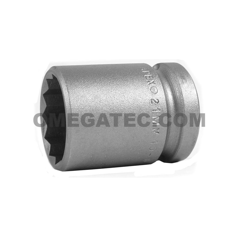 19MM45 Apex 19mm Thin Wall Metric Standard Impact Socket, 1/2'' Square ...