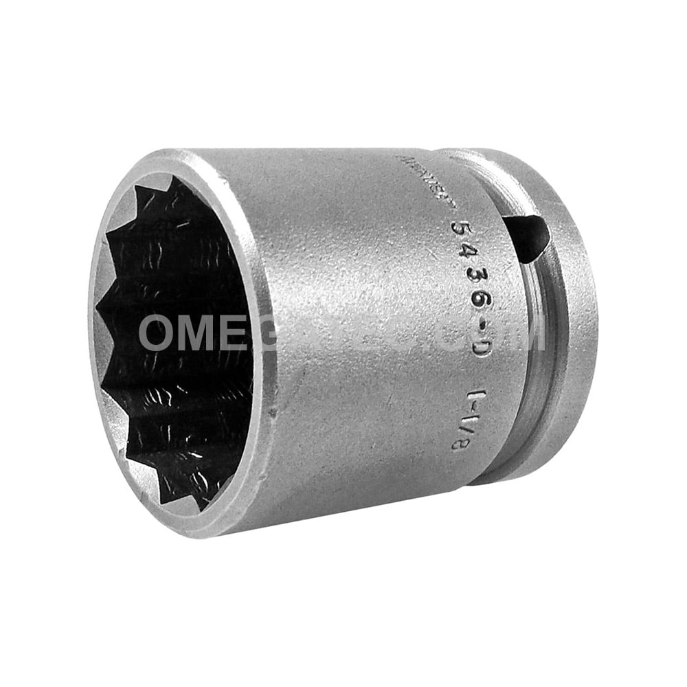 5418 Apex 9/16'' Thin Wall Standard Impact Socket, 1/2'' Square Drive ...