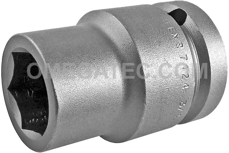 7424 Apex 3/4'' Thin Wall Standard Impact Socket, 3/4'' Square Drive ...