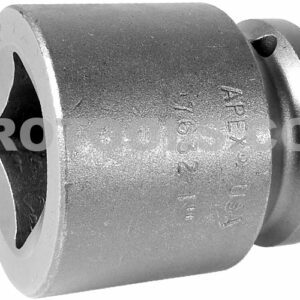 7624 Apex 3/4'' Standard Impact Socket, For Square Nut, 3/4'' Square ...