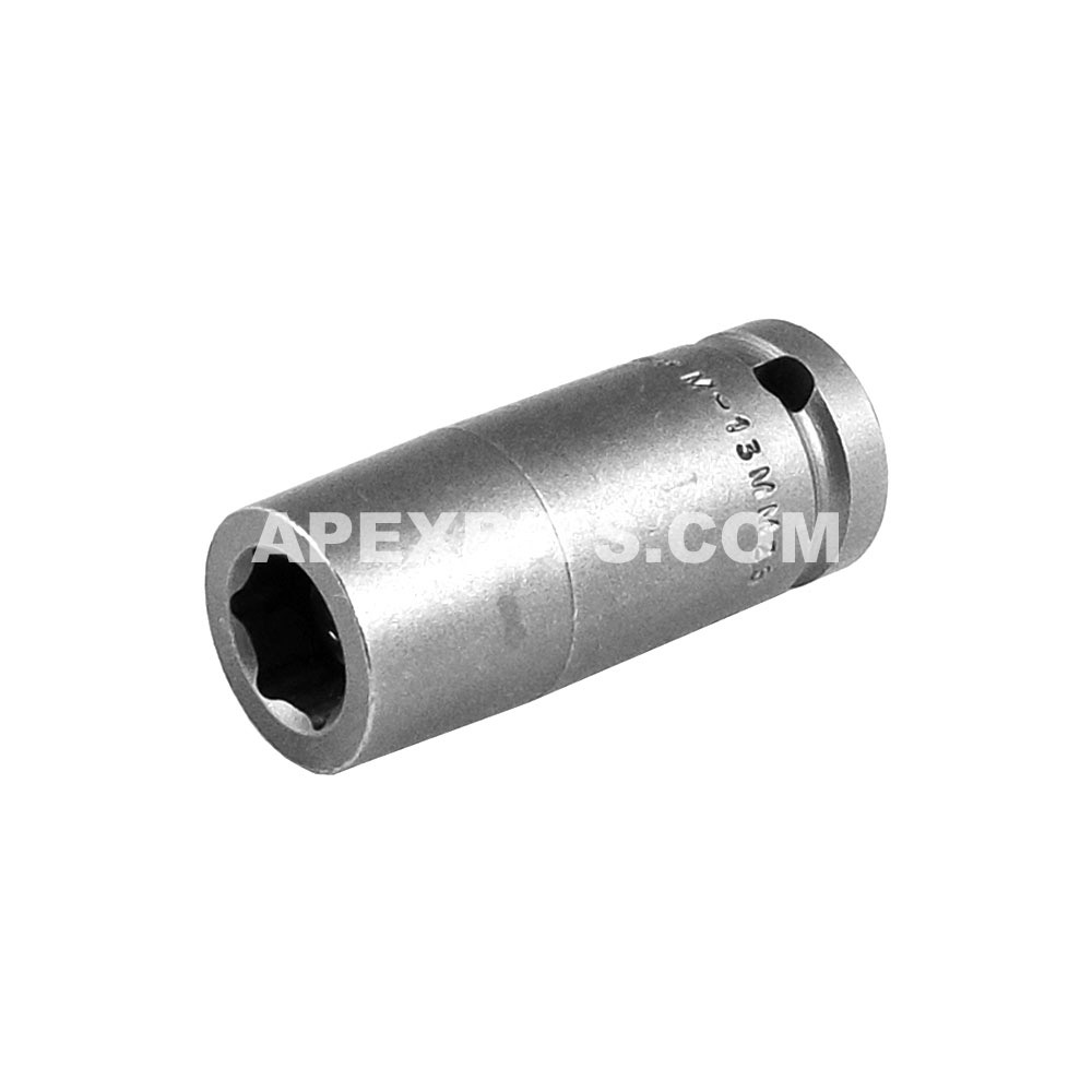 M-13MM25 Apex 13mm Magnetic Metric Long Impact Socket, 1/2'' Square ...
